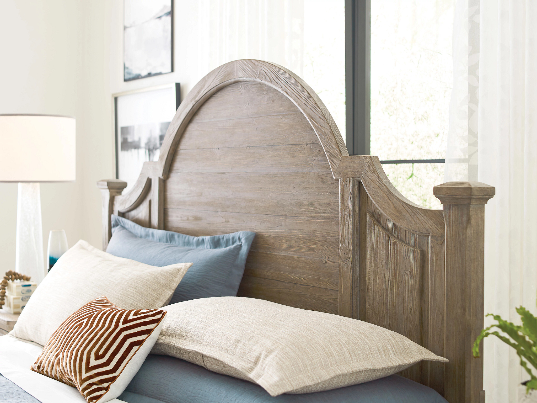 ALLEGHENY KING PANEL BED COMPLETE