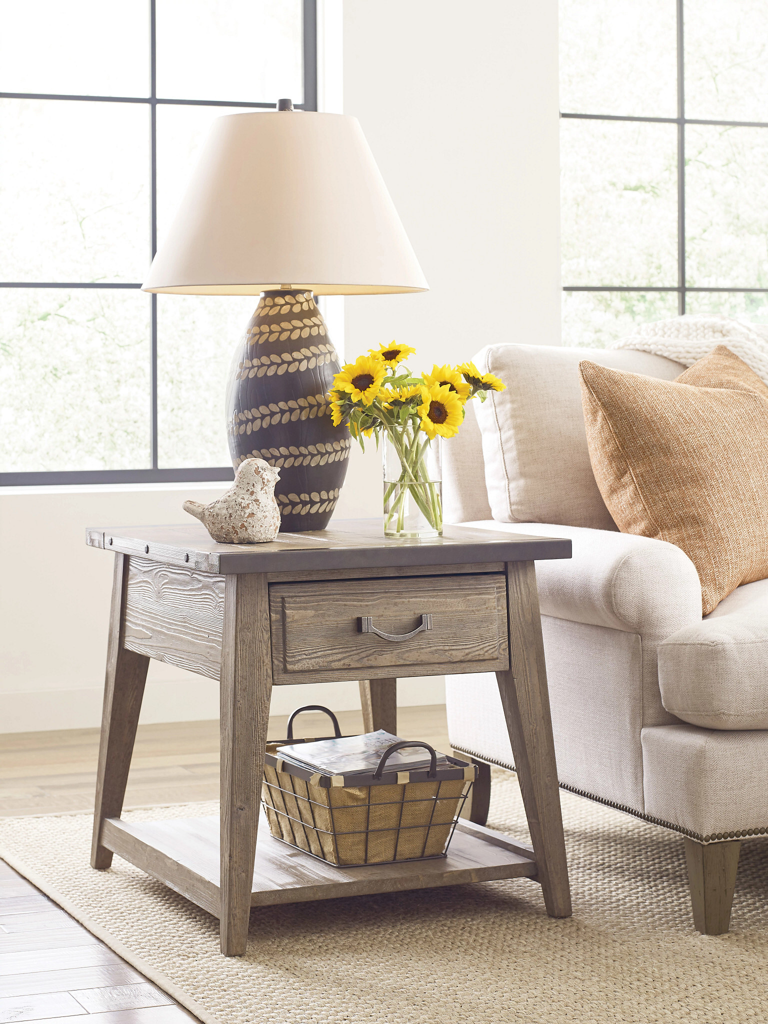 BRIXTON RECTANGULAR DRAWER END